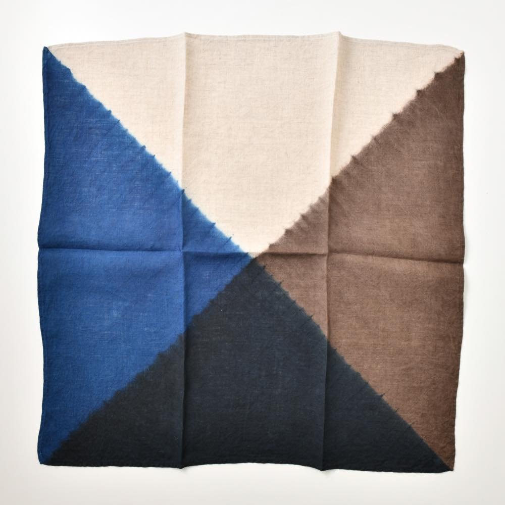 金井工芸 Multi Wrap Cloth S 藍 X 泥 ｜ みんげい おくむら （日本と世界の民芸）